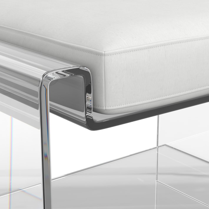 Acrylic Accent Stool | Williams Sonoma