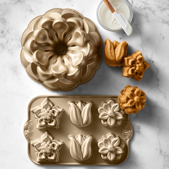 Nordic Ware Magnolia Bundt Cake Pan | Williams Sonoma