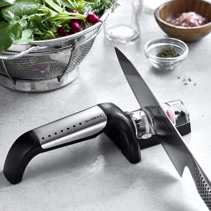 Global 2 Stage Ceramic Knife Sharpener | Williams Sonoma