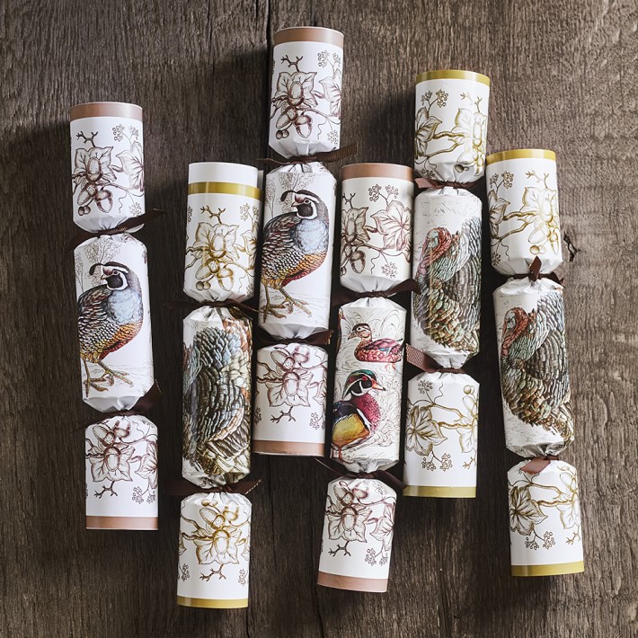 Thanksgiving Turkey Christmas Crackers | Williams Sonoma