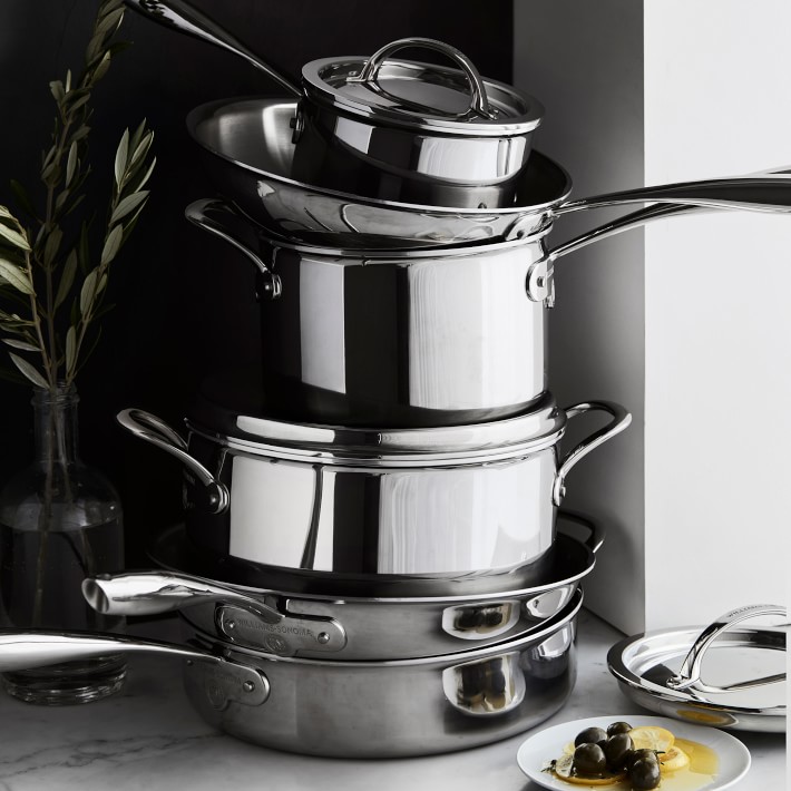 Williams Sonoma Signature Thermo-Clad™ Stainless-Steel 10-Piece ...