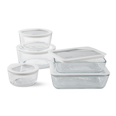Pyrex 10-Piece FreshLock Plus Storage with Microban | Williams Sonoma