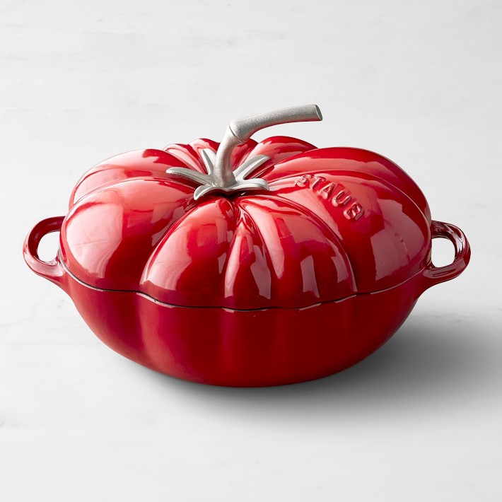 Staub Ceramic Stoneware Tomato Cocotte | Williams Sonoma