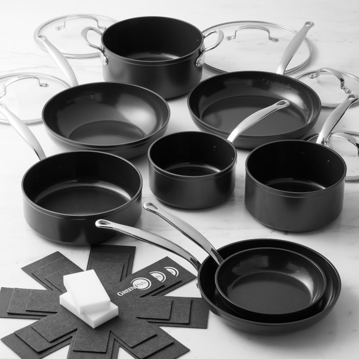 GreenPan™ Premiere Hard Anodized Ceramic Nonstick 13-Piece Cookware Set ...