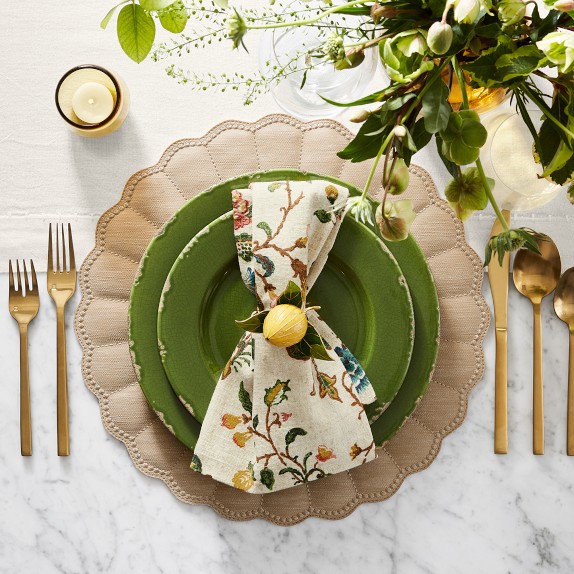 Provençal Floral Napkins, Set of 4, Multi Colored | Williams Sonoma
