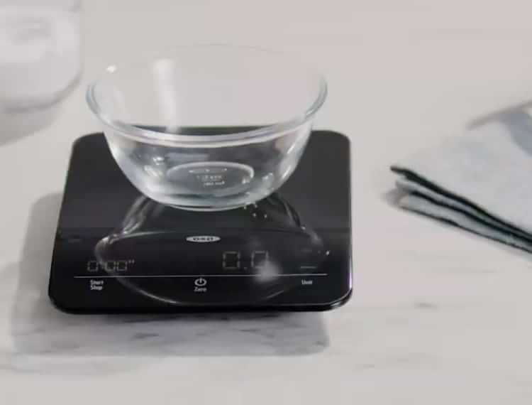 OXO Precision Scale with Timer - 6-Lb. | Food Scale | Williams Sonoma