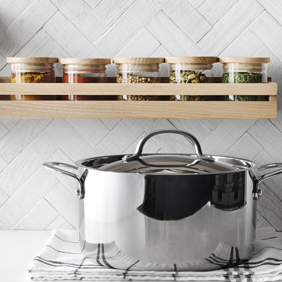 Hold Everything Wall Mount Kitchen Rack | Williams Sonoma