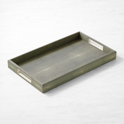 Faux Shagreen Tray | Williams Sonoma