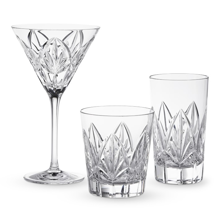 Fiore Double Old-Fashioned Glasses - Set of 4 | Williams Sonoma Fiore Double Old-Fashioned Glasses - Set of 4 | Williams Sonoma