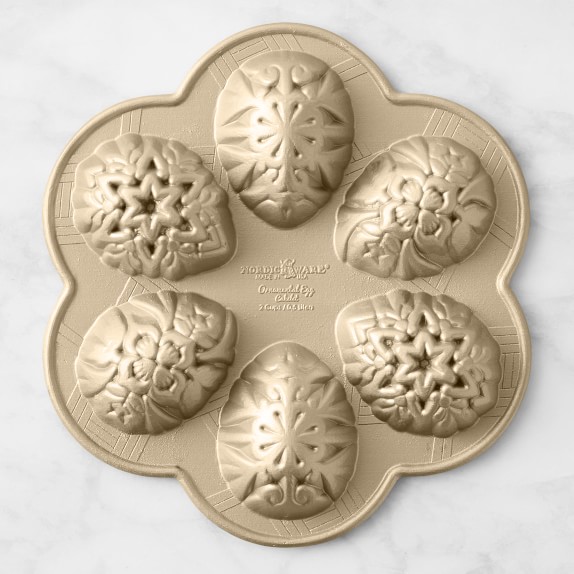 Nordic Ware Nonstick Cast Aluminum Easter Egg Cakelet | Williams Sonoma