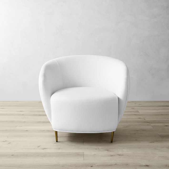 Alexis Pleated Chair | Accent Chair | Williams Sonoma