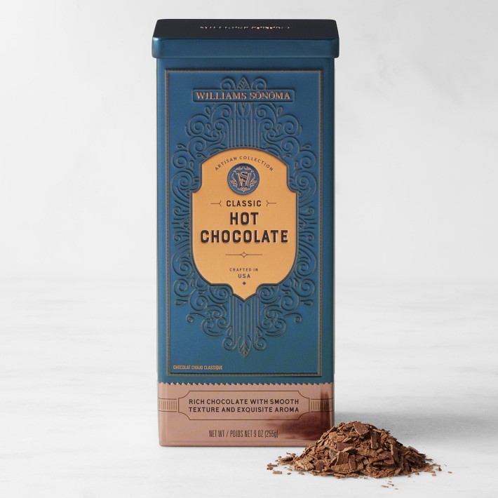 Williams Sonoma Signature Tin, Classic Hot Chocolate | Williams Sonoma