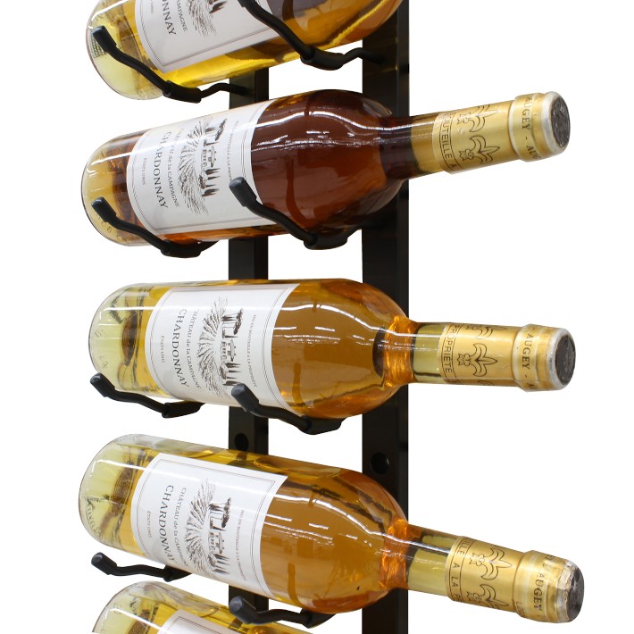 Vinotemp 12-Bottle Epicureanist Metal Wine Rack | Williams Sonoma