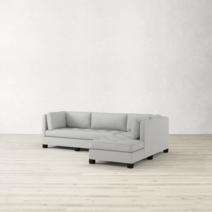 Wilshire 2-Piece L-Shape Sectional Sofa with Chaise | Williams Sonoma