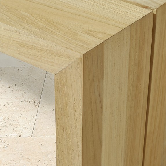 Larnaca Outdoor Teak 46" Dining Bench | Williams Sonoma