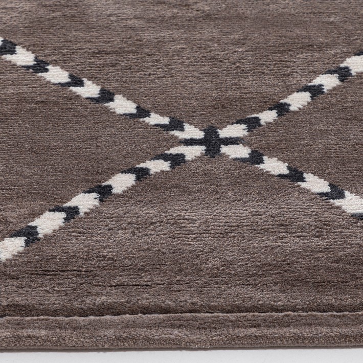 Moroccan Diamond Hand Knotted Rug | Williams Sonoma