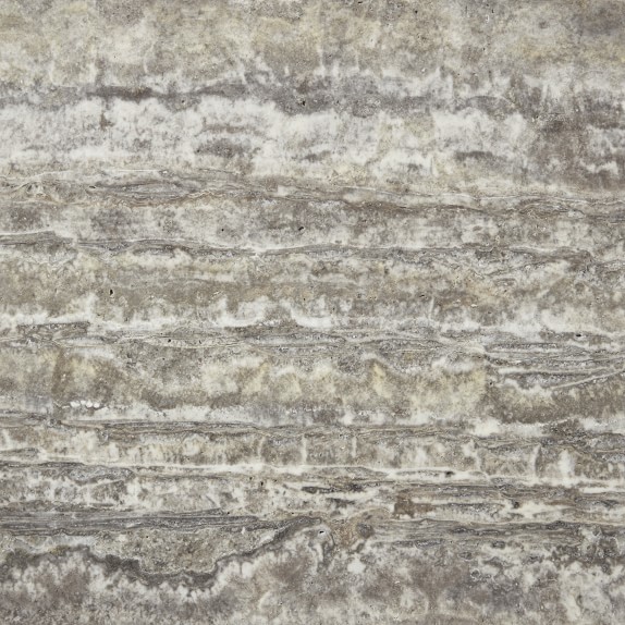 Greco Dark Travertine Swatch | Williams Sonoma