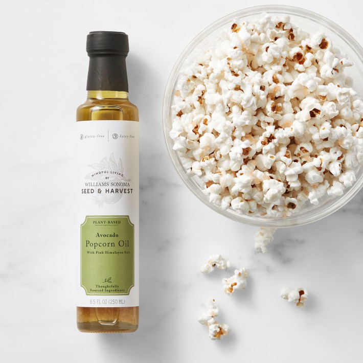 Seed & Harvest Popcorn Seasoned Avocado Oil | Williams Sonoma