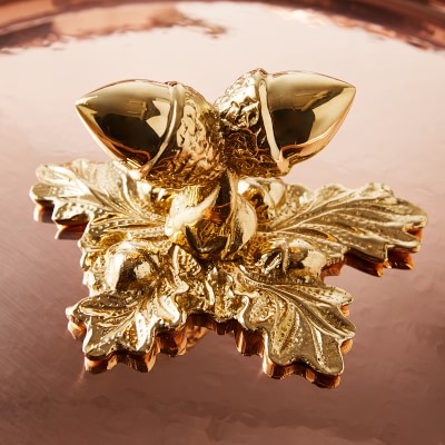 Ruffoni Historia Hammered Copper 11-Piece Cookware Set with Olivewood ...