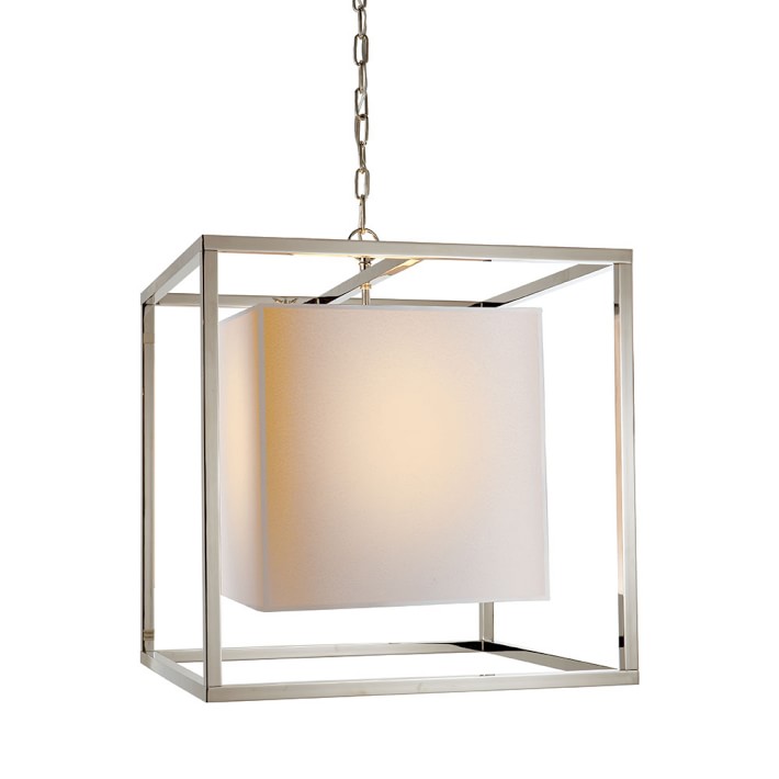 Square Framed Hanging Lantern | Williams Sonoma