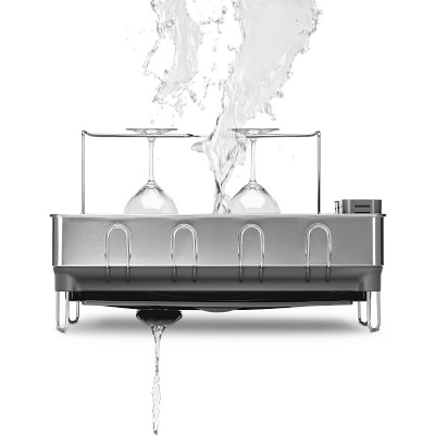simplehuman Kitchen Dish Rack | Williams Sonoma