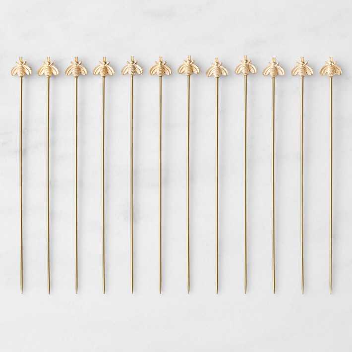 Honeycomb Charcuterie Picks, Set of 12 | Williams Sonoma