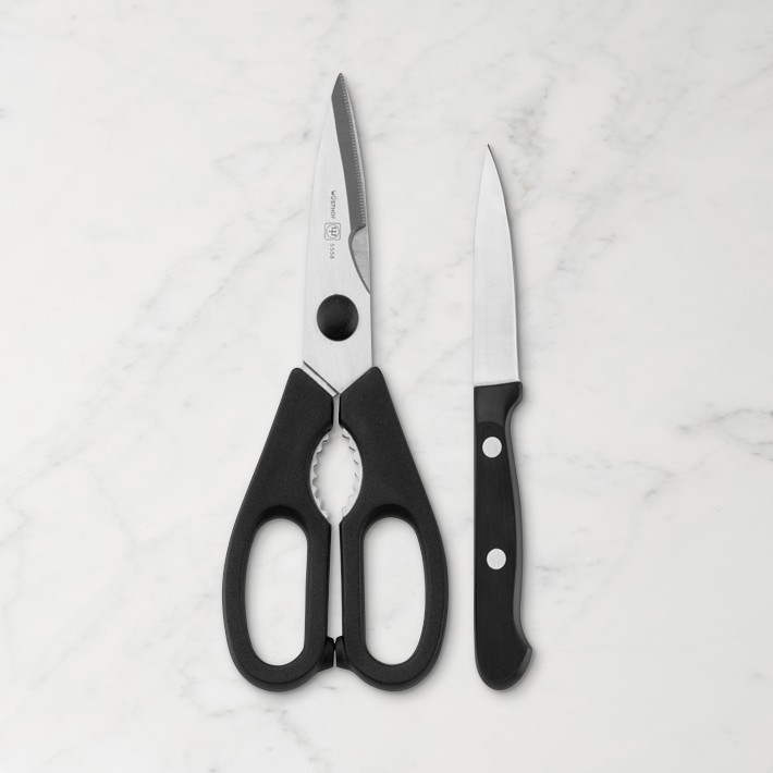 Wüsthof Gourmet 2-Piece Paring Knife & Kitchen Shears Set | Williams Sonoma