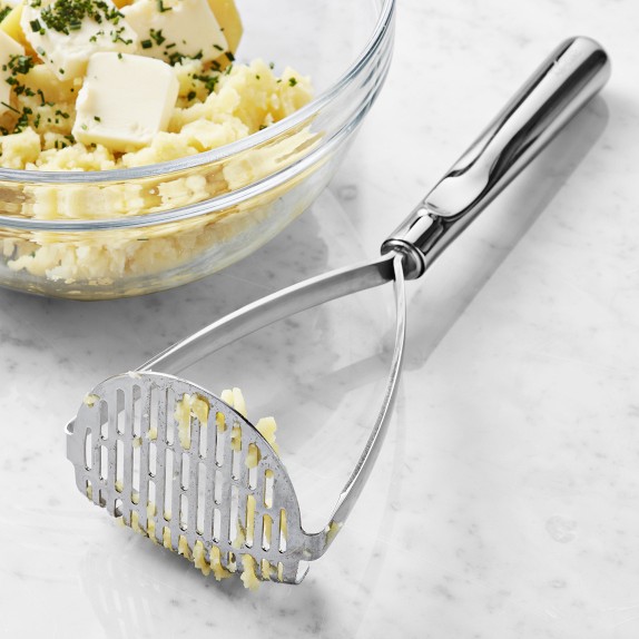 All-Clad Stainless-Steel Potato Masher | Vegetable Tool | Williams Sonoma