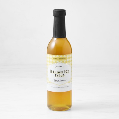 Williams Sonoma Italian Ice Syrup, Zesty Lemon | Williams Sonoma