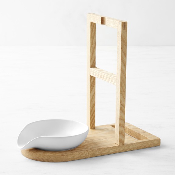 Hold Everything FSC® Lid & Ladle Rest | Williams Sonoma