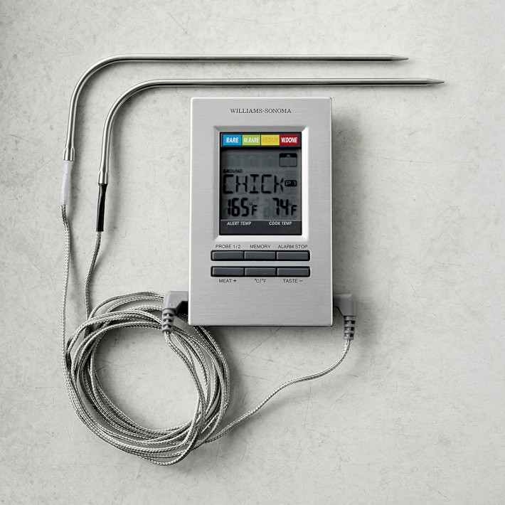 Williams Sonoma Dual Probe Cooking Thermometer | Williams Sonoma