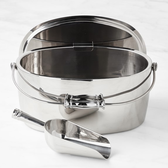 Crafthouse Oval Ice Bucket with Scoop Set | Williams Sonoma