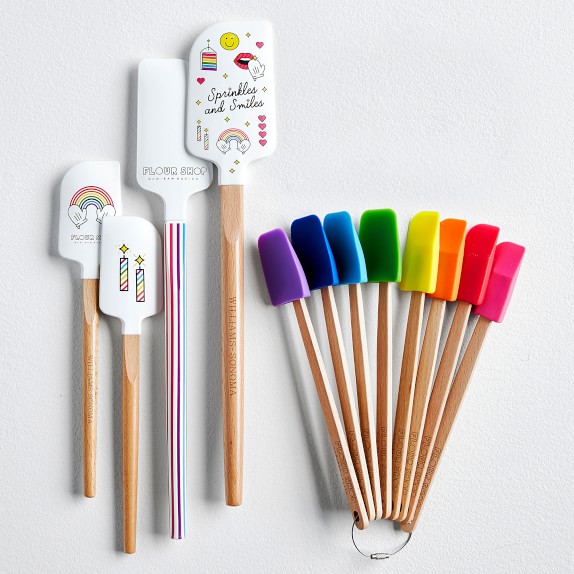 Flour Shop Mini Spatulas - Set of 8 | Williams Sonoma