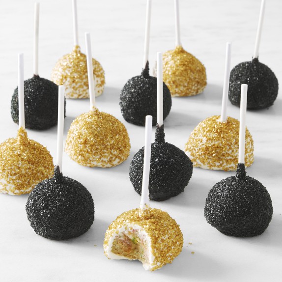 New Year's Eve Cake Pops, Set of 6 | Williams Sonoma