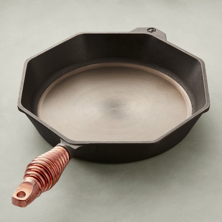 FINEX Cast-Iron Frying Pan with Copper Coil Handle | Williams Sonoma