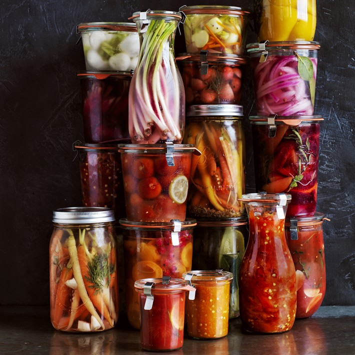 Weck Juice Jars - 19.6 oz - Set of 6 | Williams Sonoma