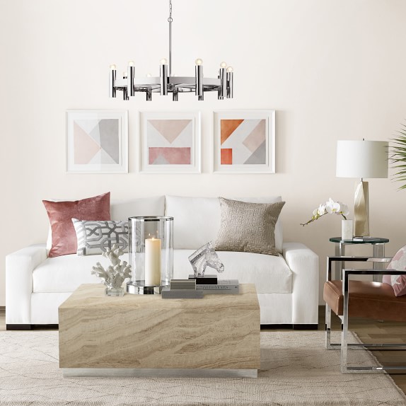Mercer Glass Side Table | Williams Sonoma