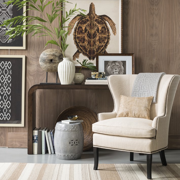 Chelsea Wing Chair | Accent Chair | Williams Sonoma