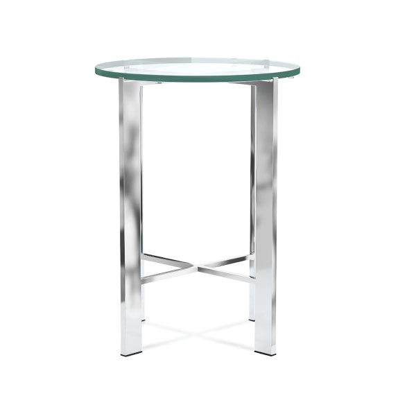 Mercer Glass Side Table | Williams Sonoma