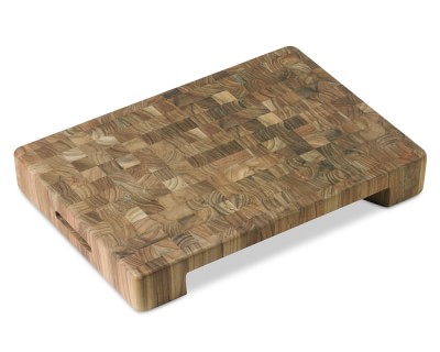 Proteak End-Grain Rectangular Cutting Board | Williams Sonoma