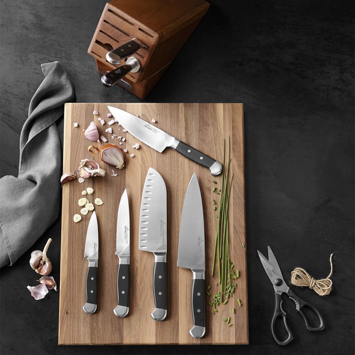 Boos Edge-Grain Rectangular Walnut Wood Cutting Board | Williams Sonoma
