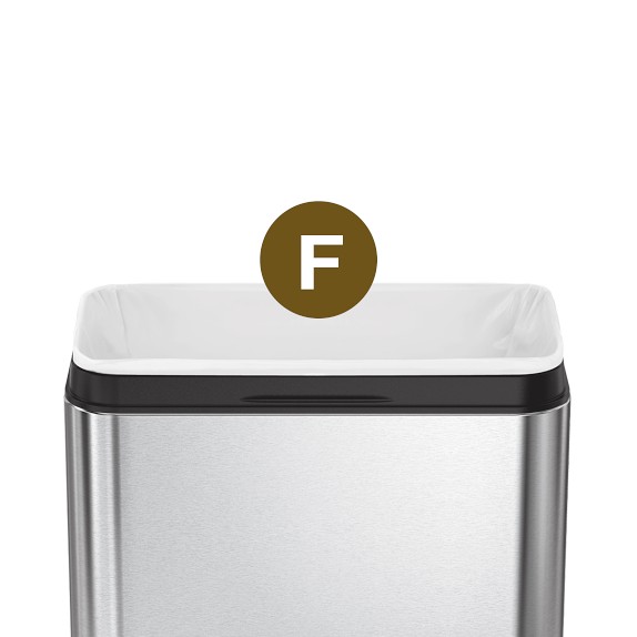 simplehuman™ (F) Custom Fit Trash Can Liners | Williams Sonoma