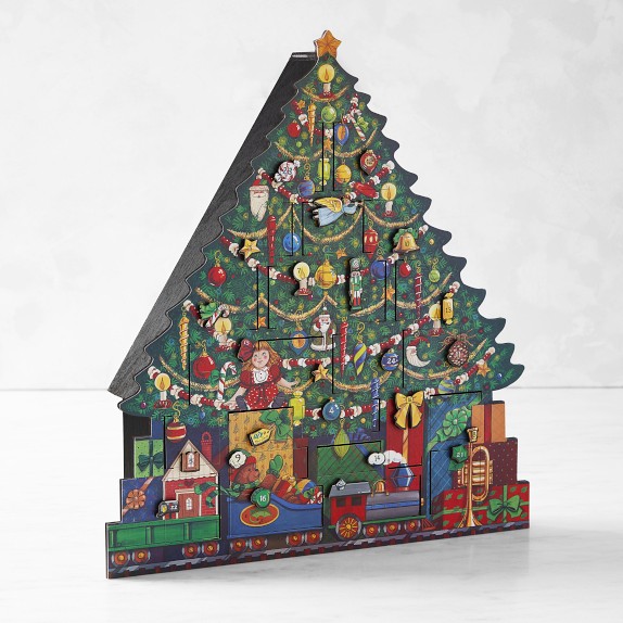 Christmas Tree Advent Calendar | Williams Sonoma