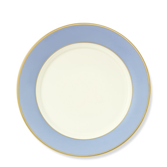 Pickard Color Sheen Salad Plate - Blue Gold | Williams Sonoma