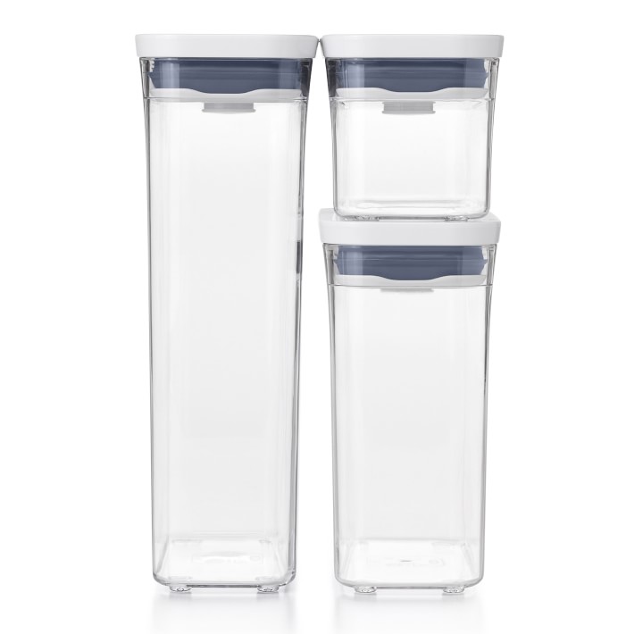 OXO POP Storage Container Slim 3-Piece Set | Williams Sonoma