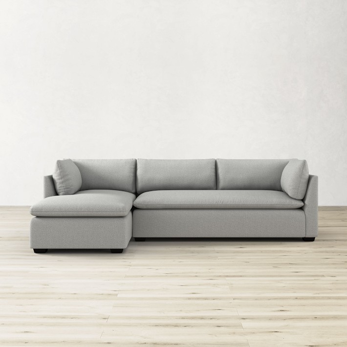 Laguna 2-Piece L-Shape Sectional Sofa with Chaise | Williams Sonoma