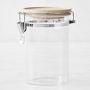 Hold Everything FSC® Stacking Glass Canister with Clamp | Williams Sonoma