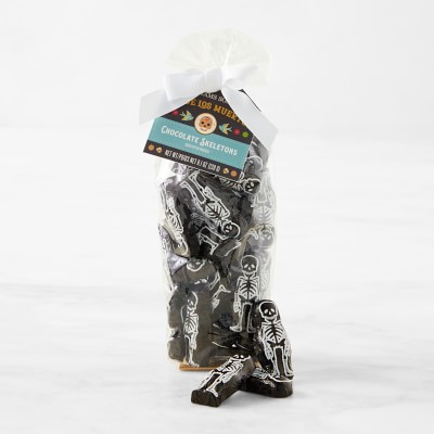 Chocolate Foiled Skeletons | Gourmet Halloween Candy | Williams Sonoma