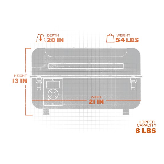 Traeger Ranger Tabletop Pellet Grill | Williams Sonoma