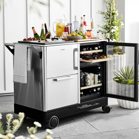 Dometic MoBar 550S Outdoor Mobile Bar Cart | Williams Sonoma